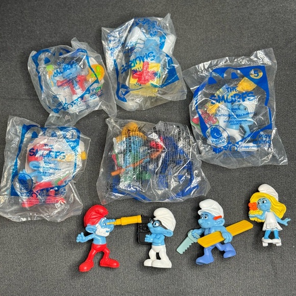 McDonald's | Toys | Mcdonalds Happy Meal Smurfs Toys Bundle Of 9 Some ...